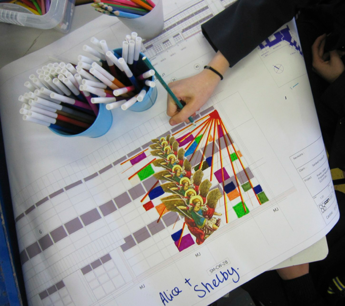 Manifestation designs installation